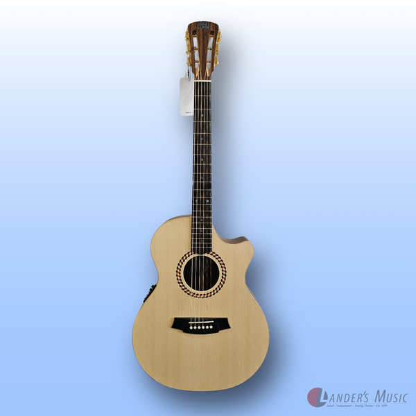 Cole Clark Studio Recording Angel 2 Spruce and Rosewood Electric/Acous ...