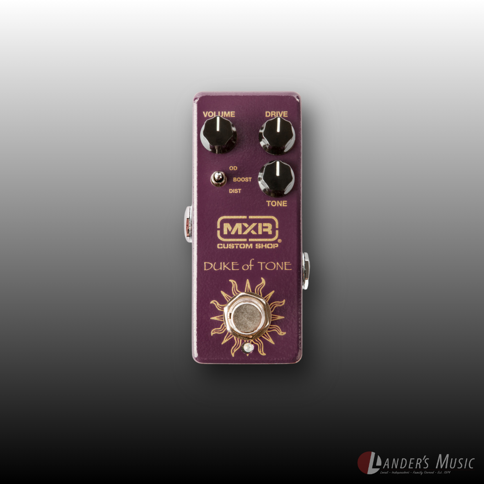MXR Duke of Tone Overdrive Pedal – Lander's Music Store