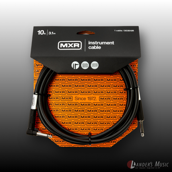 MXR Right Angled Instrument Cable – Lander's Music Store