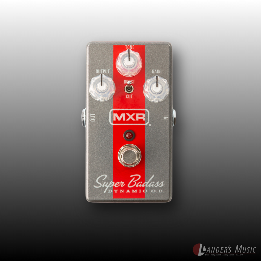 MXR Super Badass Dynamic Overdrive Pedal – Lander's Music Store