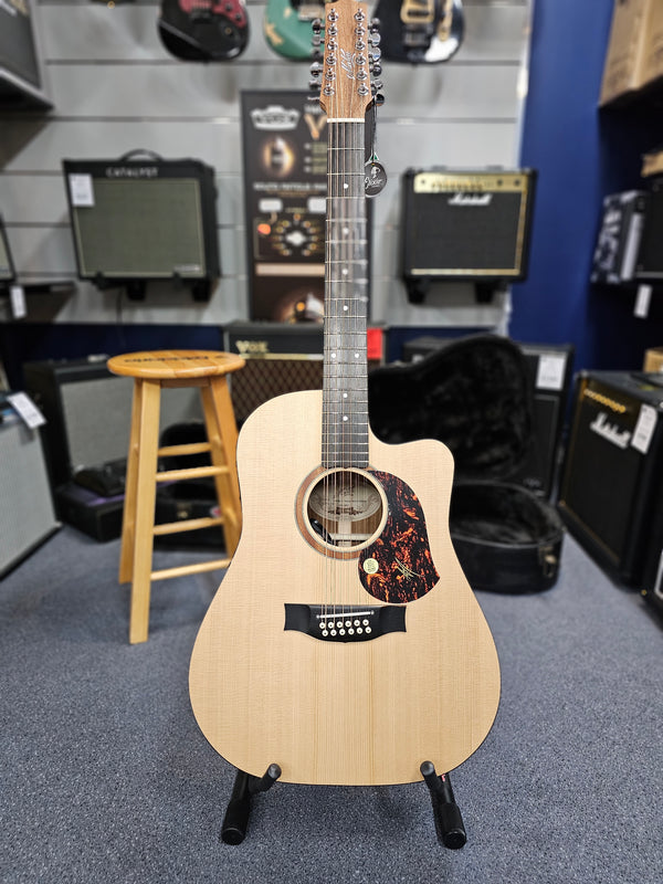 Maton Solid Road Series SRS70C-12 Electric/Acoustic 12-String Guitar w ...