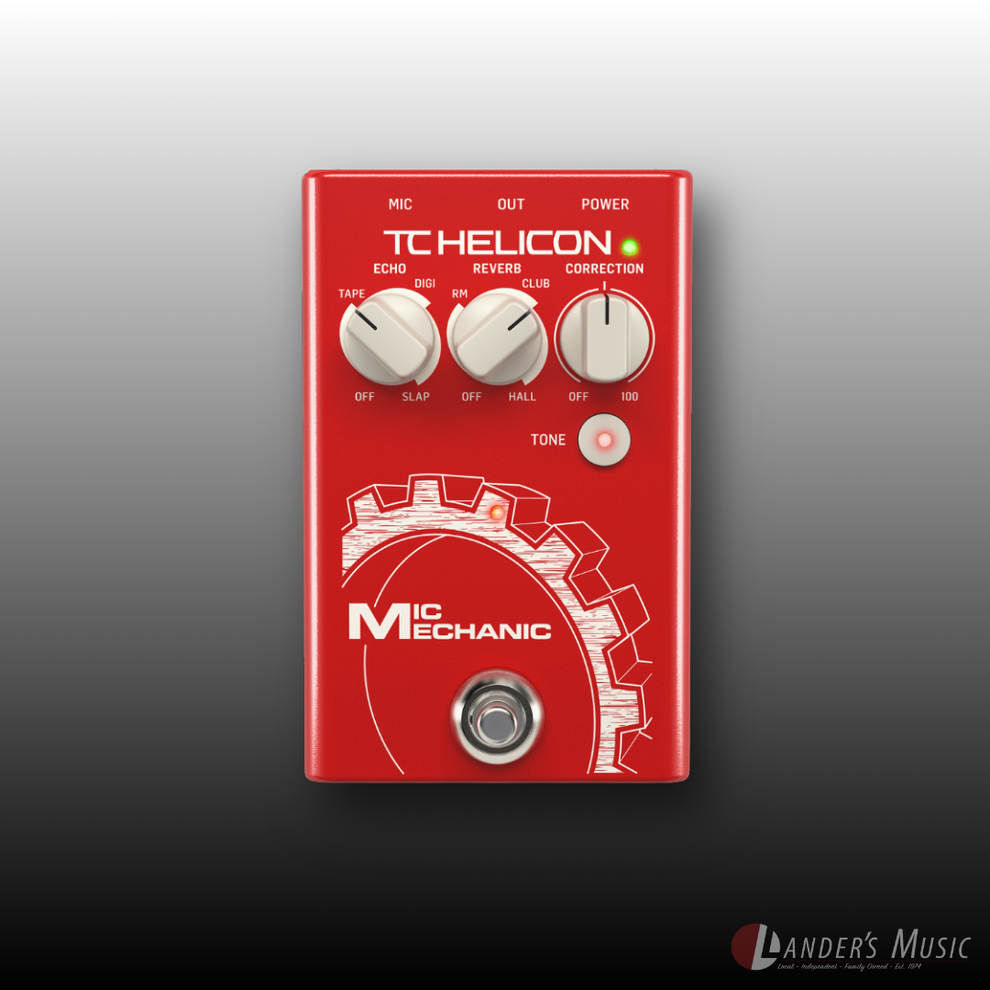 TC Electronic Mic Mechanic 2 Voice Processor Pedal – Lander's Music Store