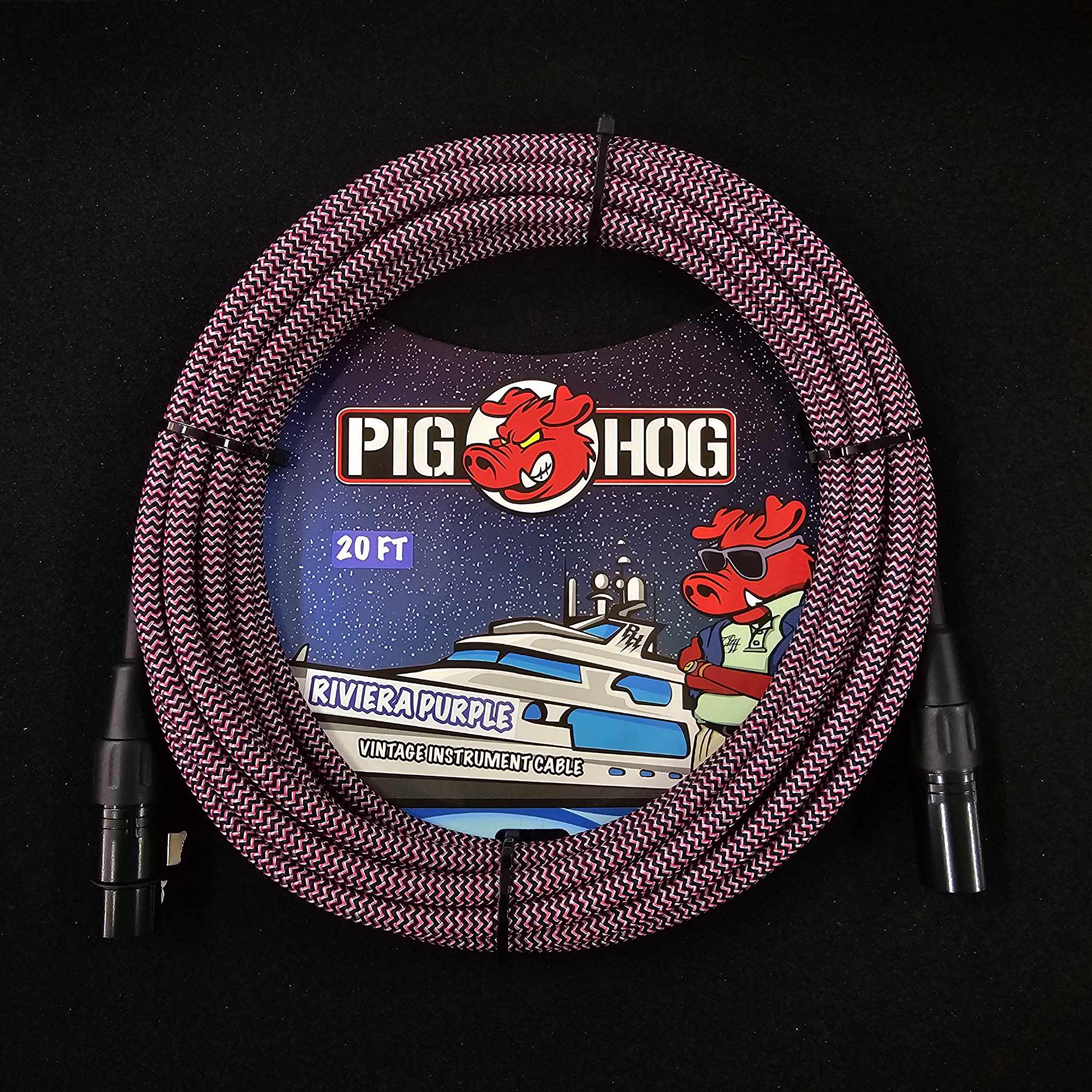 Pig Hog 20ft Woven Microphone Cables – Lander's Music Store