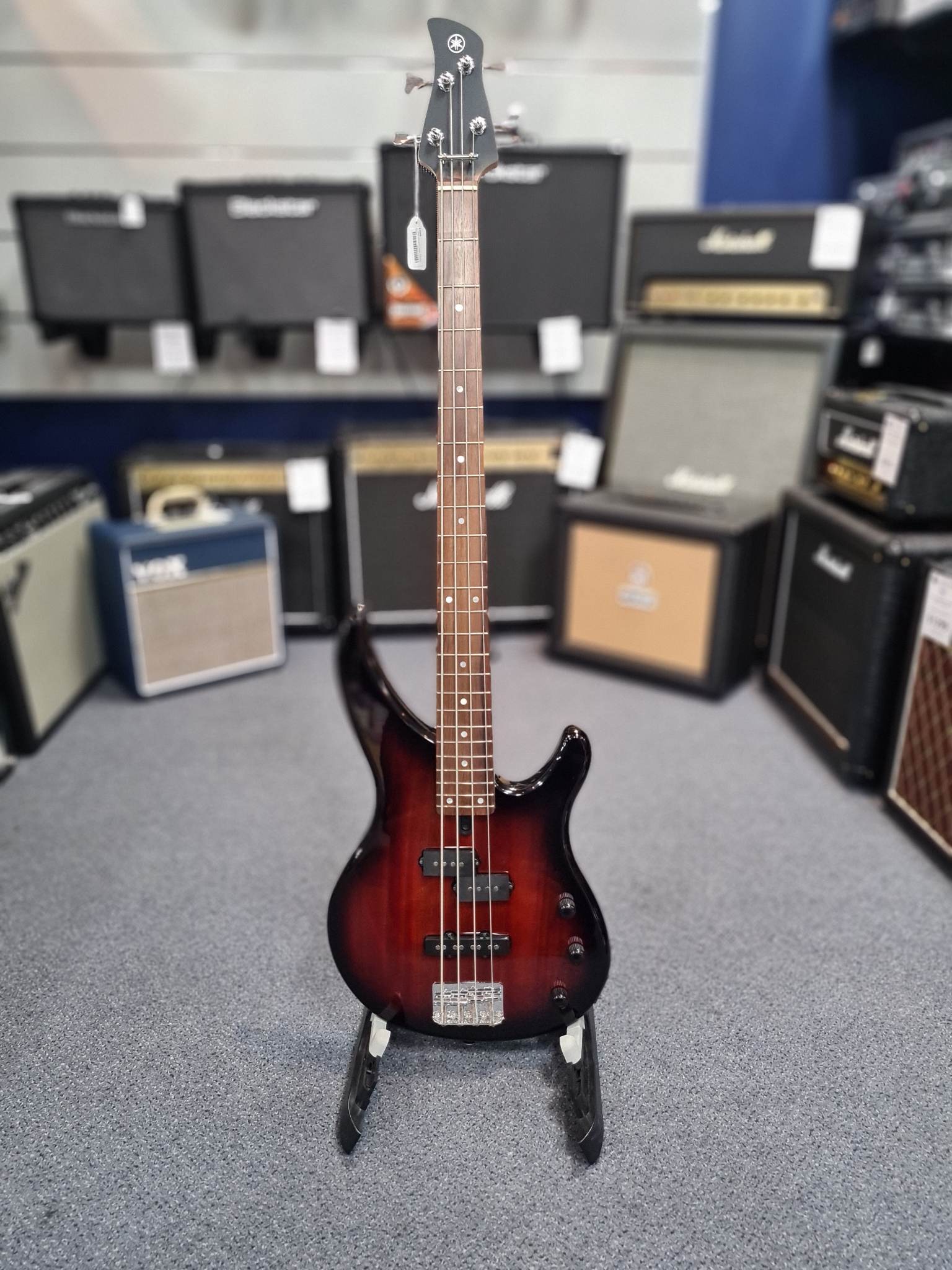 Yamaha TRBX174VS Violin Sunburst Bass Guitar – Lander's Music Store