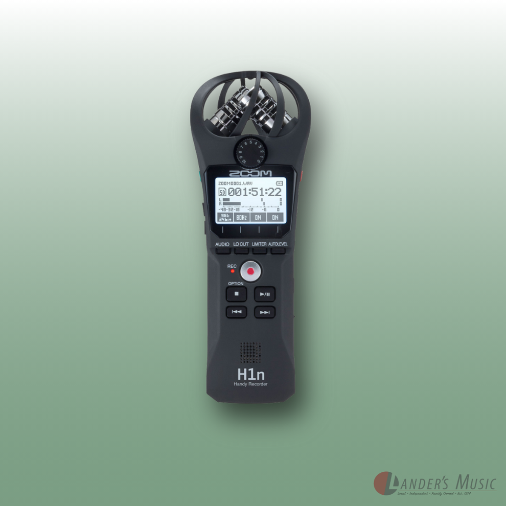 Zoom H1n Handy Recorder Value Pack – Lander's Music Store