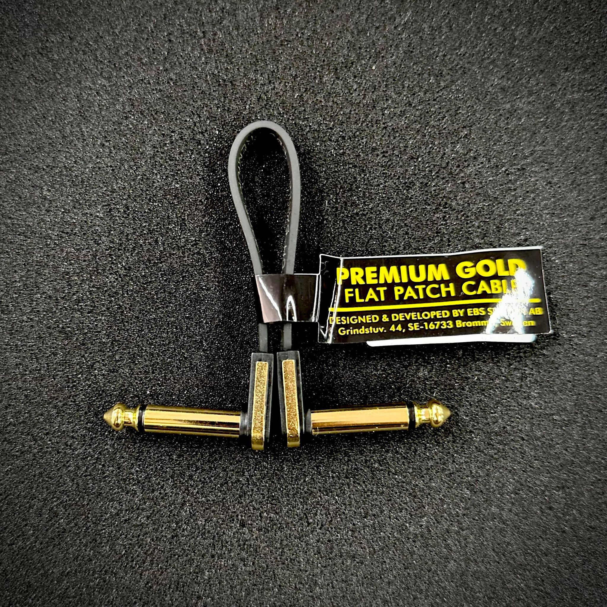 EBS Premium Gold Flat Patch Cables – Lander's Music Store